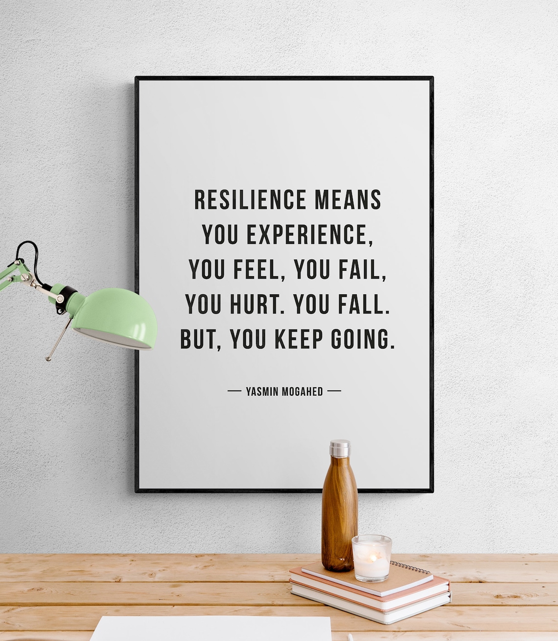 Resilience Wall Art Print for the Office Instant Download Wall Art for ...