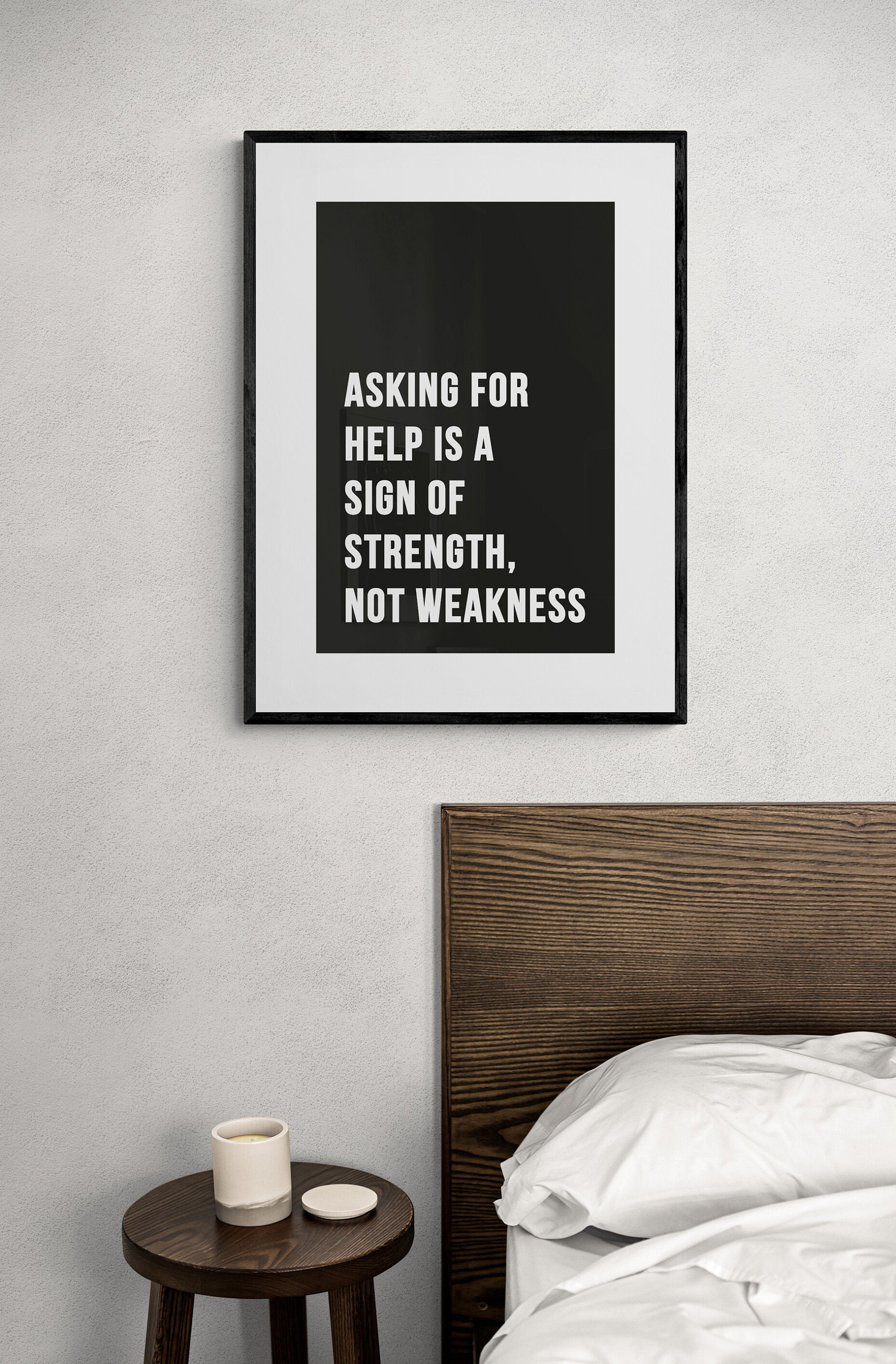 Strength Not Weakness Wall Art Print for the Home Instant Download ...