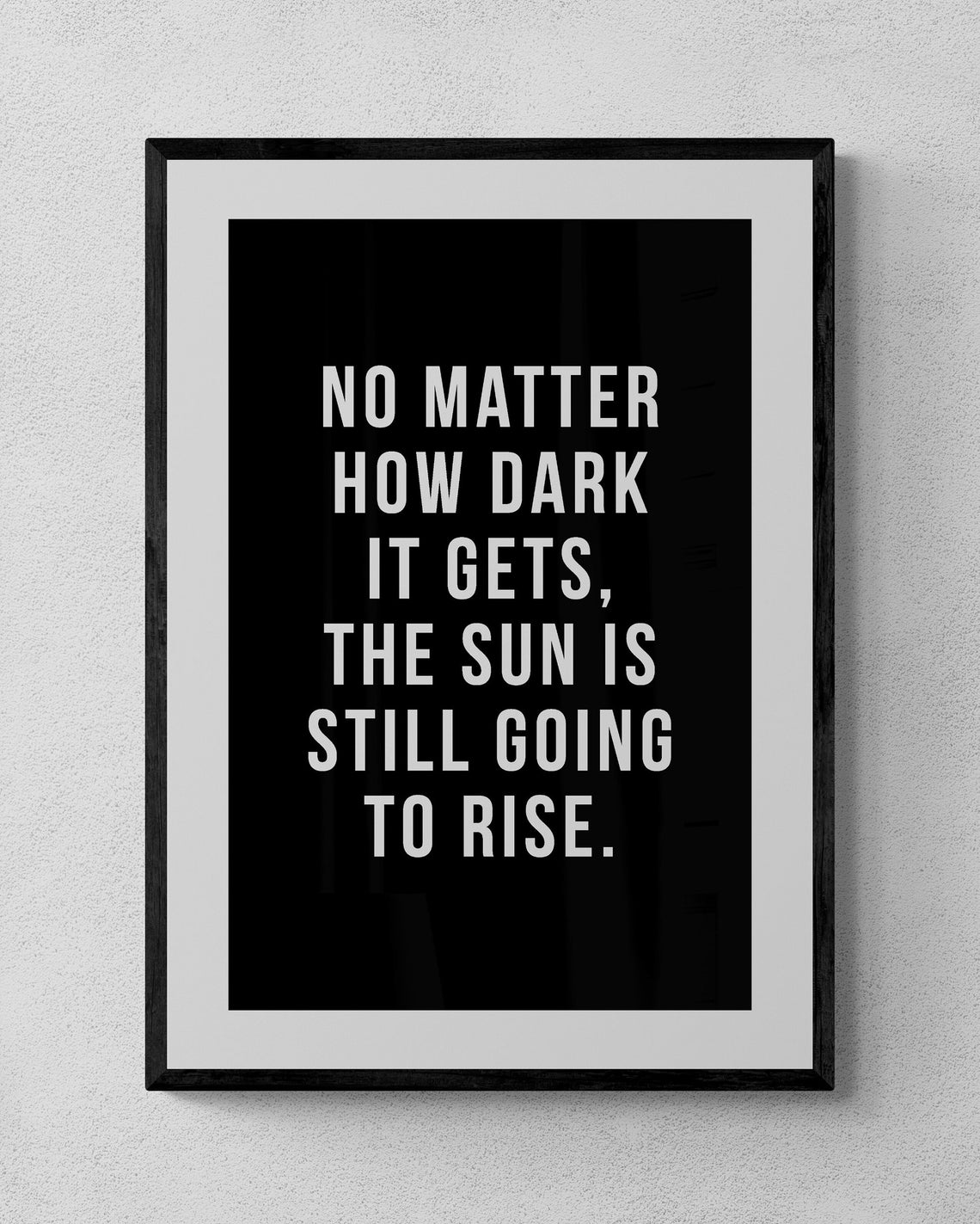 The Sun is Still Going to Rise Art Print for the Home Instant - Etsy