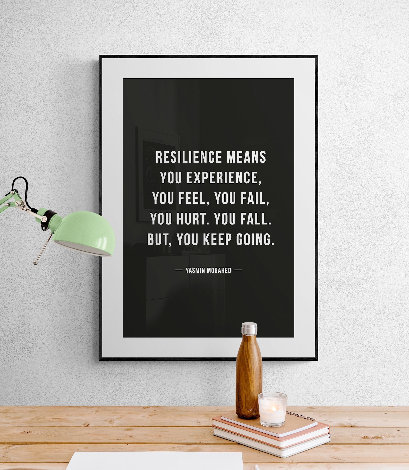 Resilience Wall Art Print for the Office Instant Download Wall Art for ...