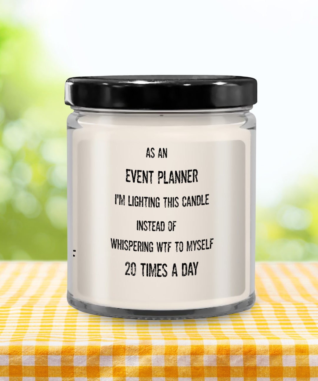 Funny Event Planner Gift, Event Planner Candle, Event Planner Gift - Etsy