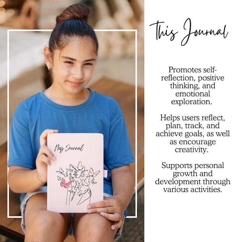 Printable Teen Girl Journal | Self-care & Affirmations | Inspirational ...