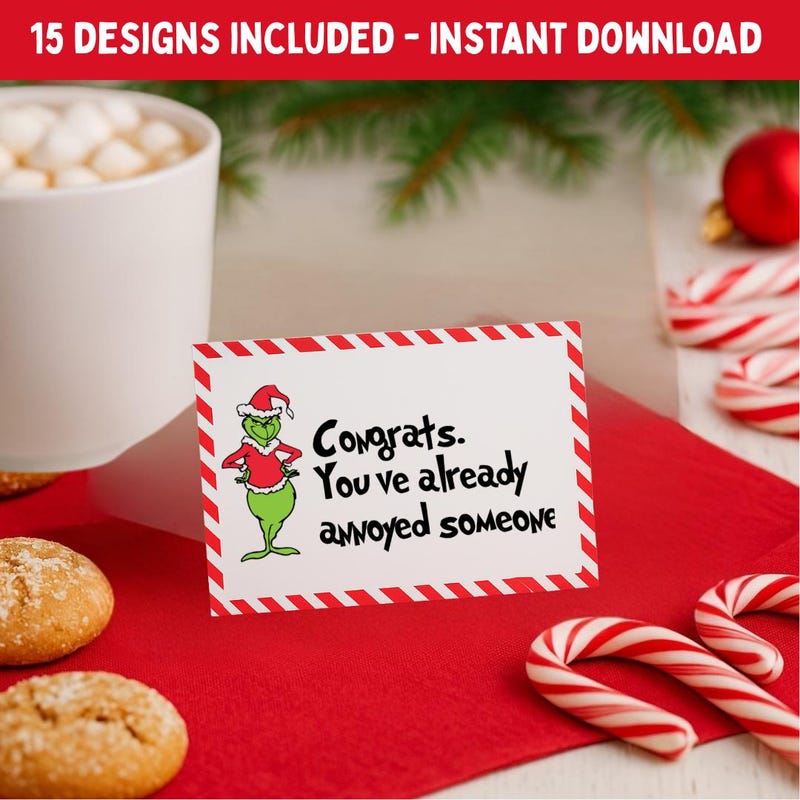Grinch Border - Etsy