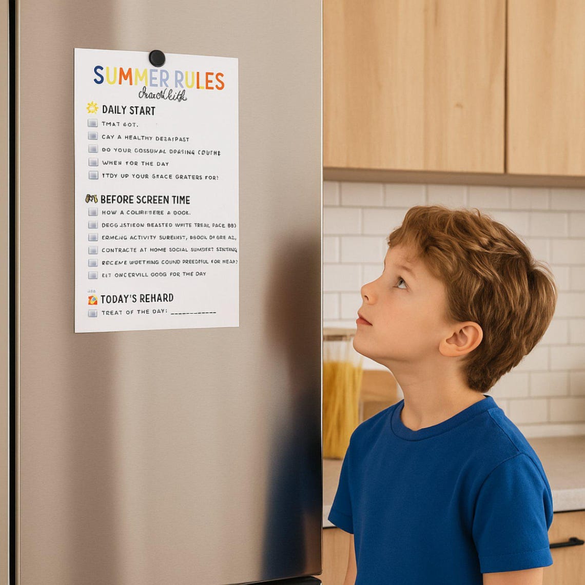 Summer Rules Checklist – 3 Versions for Kids, Tweens & Teens – Daily ...