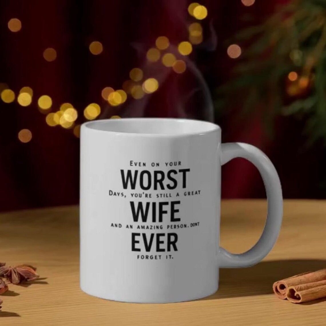 Worst Husband and Wife Mug Set | Funny Couple Gift - Etsy