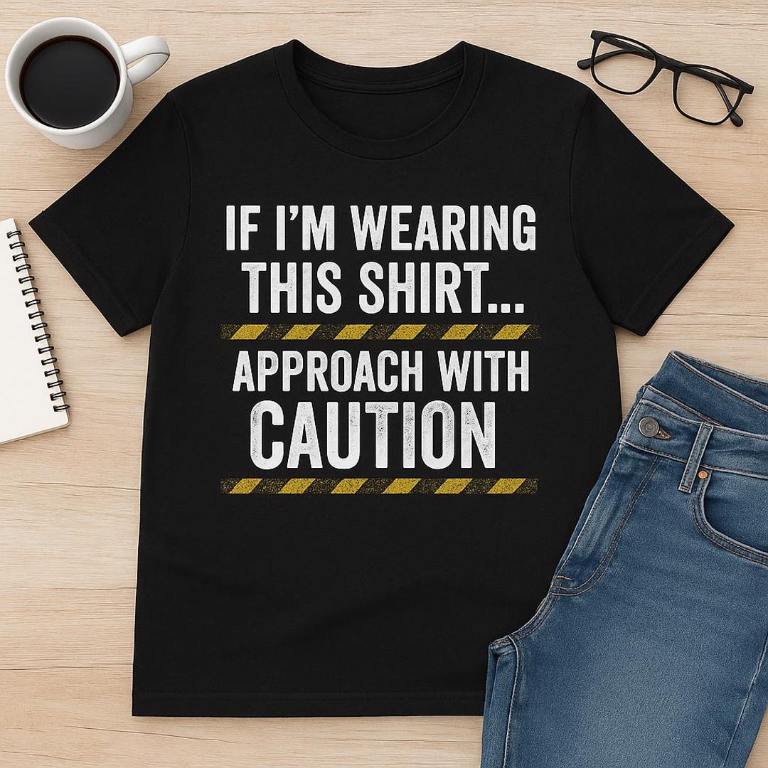 Funny Sarcastic Caution Graphic (digital Download) - Etsy