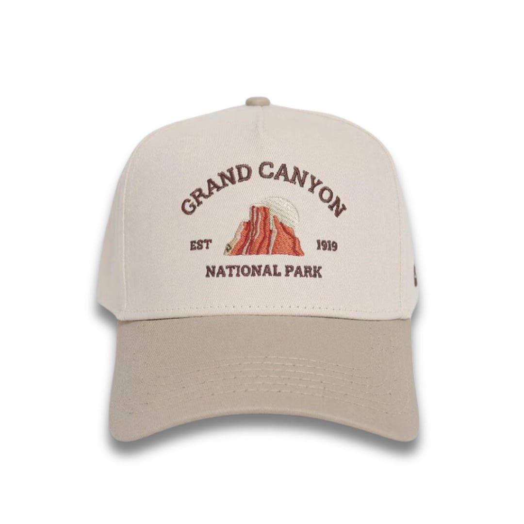 Grand Canyon National Park Hat | Two-tone Embroidered Travel Cap - Etsy