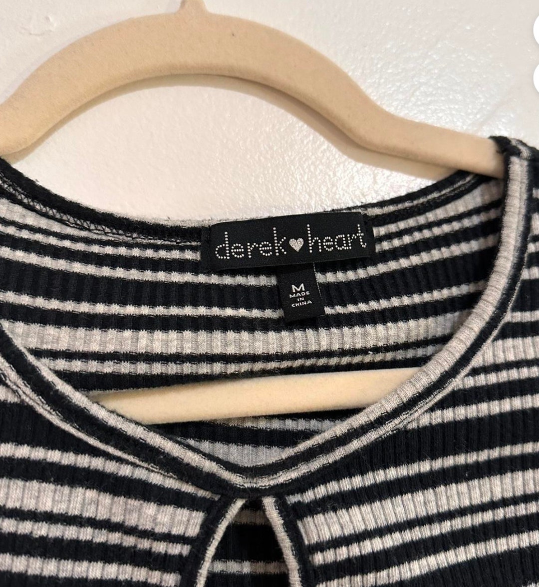 Vintage Y2k Early 2000s Grey and Black Striped Bodycon Maxi Dress - Etsy