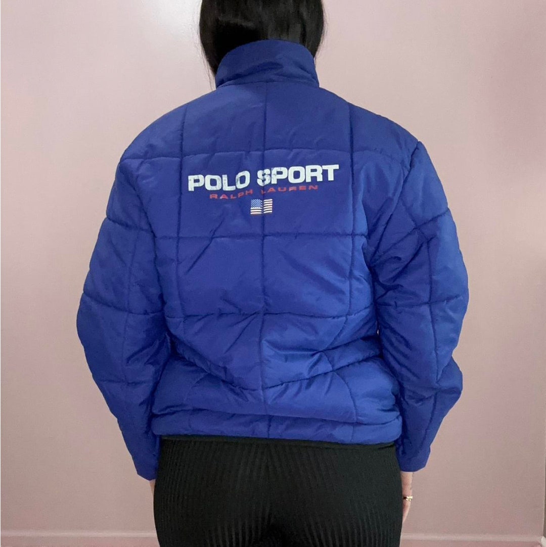 Vintage Y2k Early 2000s Polo Sport Reversible Half Zip Jacket Marked ...
