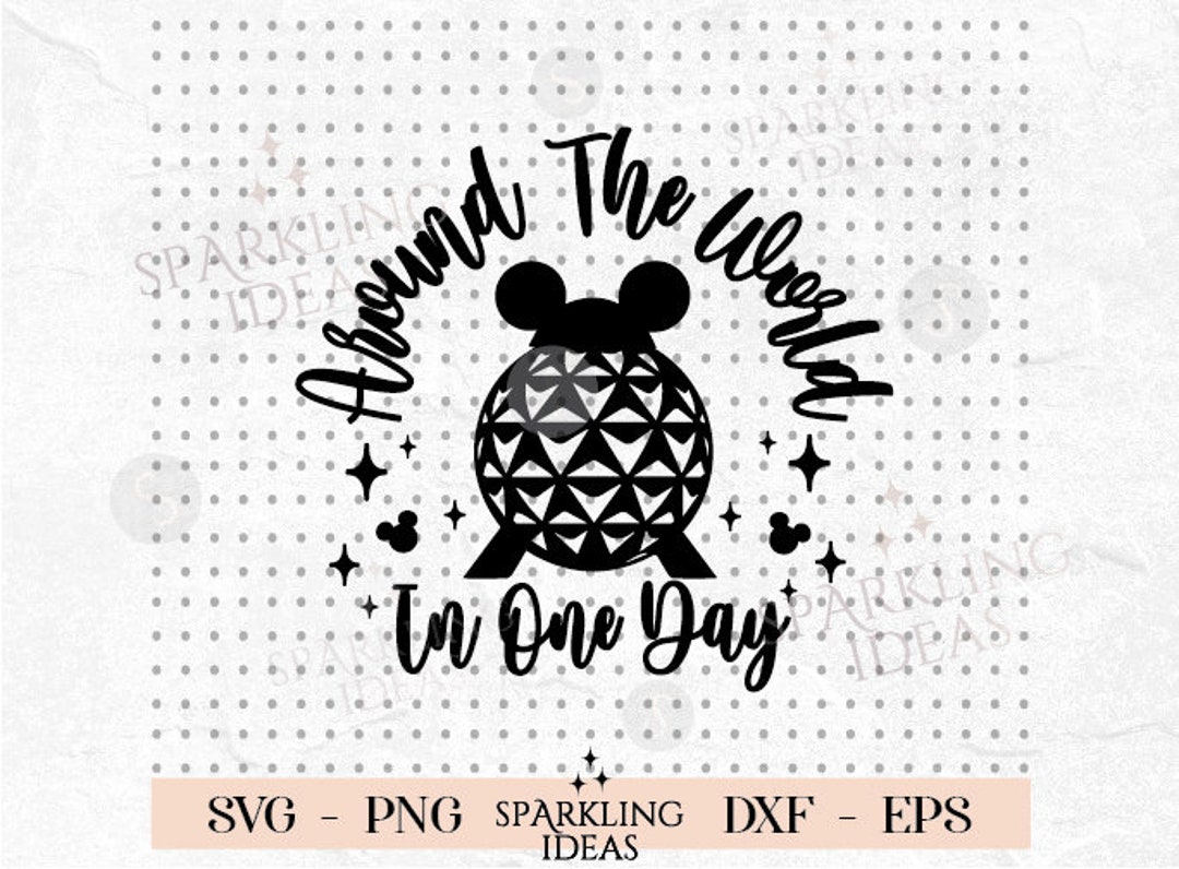 Around the World Epcot SVG, Funny Trip Svg, Family Vacation, Family ...