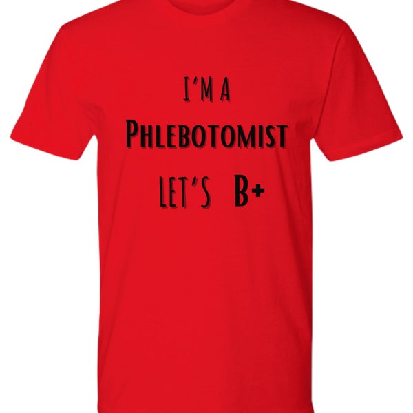 Phlebotomist T Shirt - Etsy