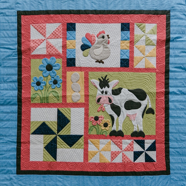Cow Quilt Pattern - Etsy