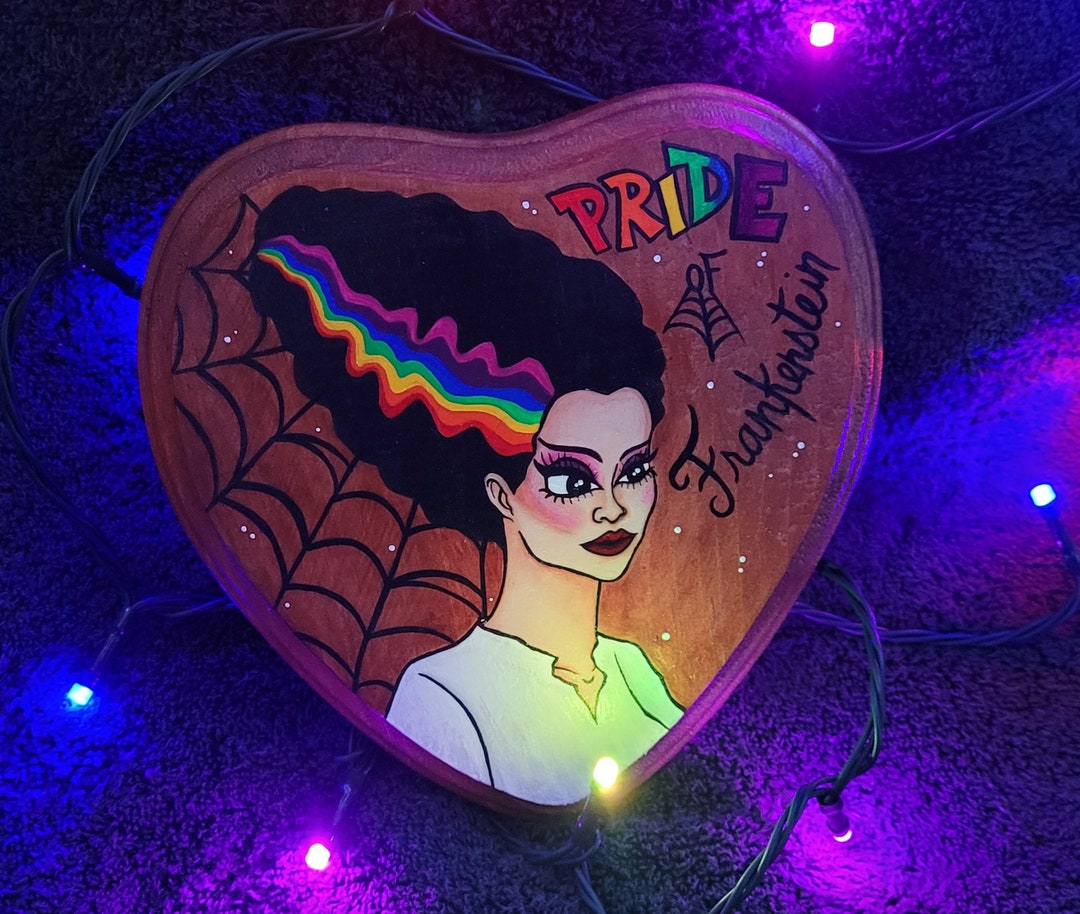 LGBTQIA Pride of Frankenstein Wall Decor - Etsy