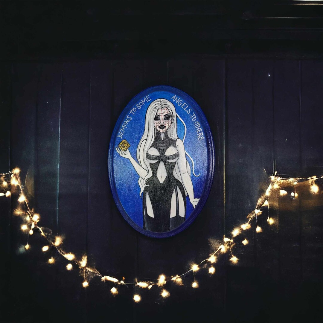 Pinhead Female Version Horror Wall Decor - Etsy