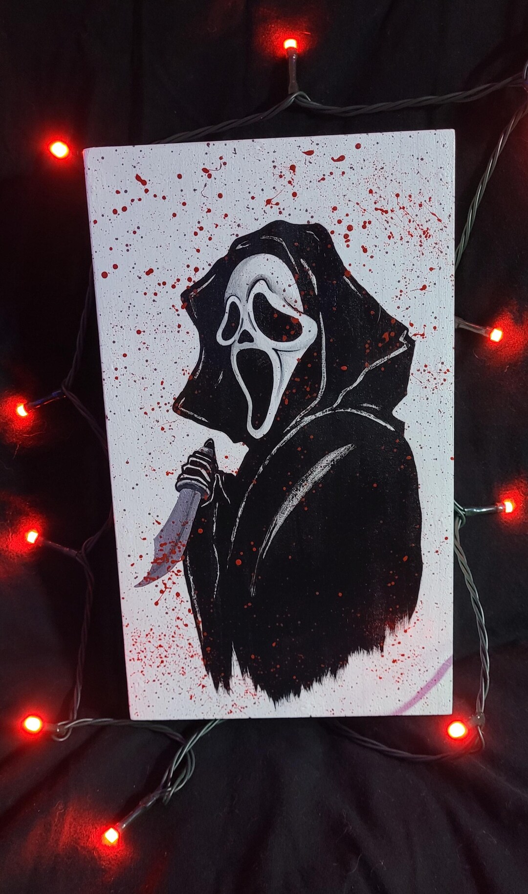 Slasher Ghost Face Horror Wall Decor - Etsy
