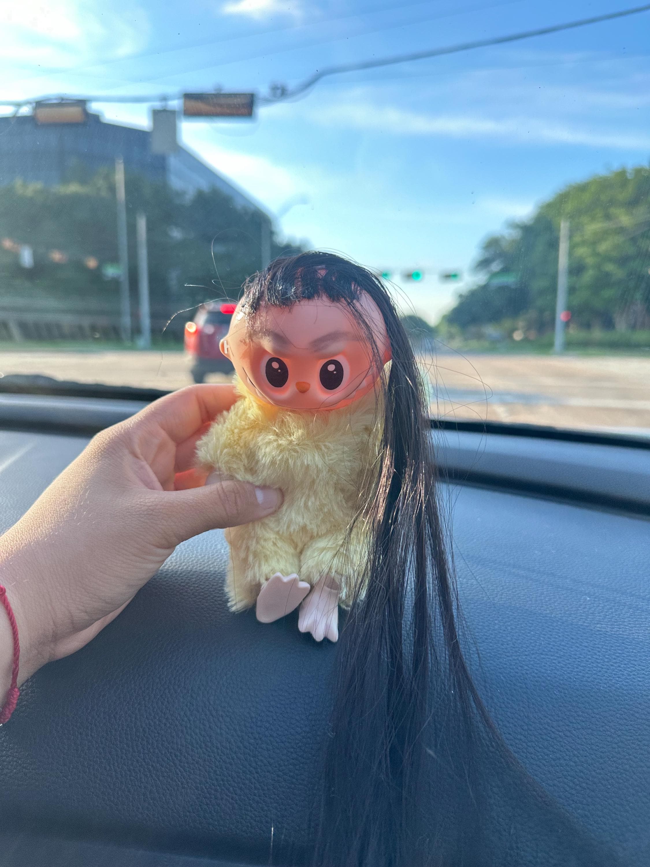 Lafufu Doll With Hair Handmade Rare Labubu 5 Inch Hair - Etsy