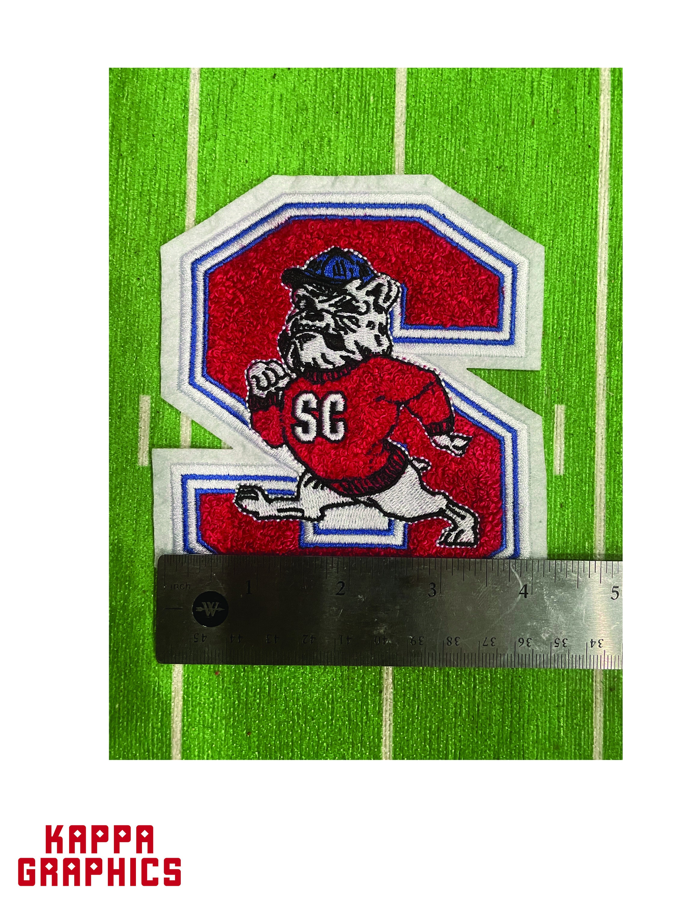 South Carolina State University Chenille Patch With Iron-on Backing - Etsy