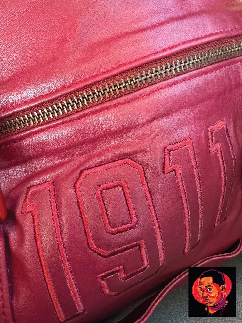 Kappa Alpha Psi Large Leather Duffle Bag - Etsy
