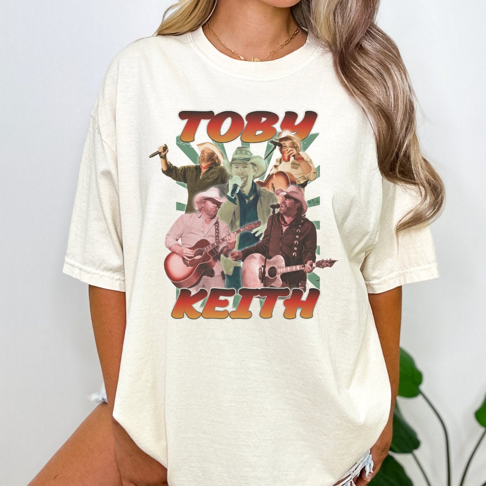 Toby Keith Vintage Comfort Colors Shirt, Toby Keith 90s Country Music ...