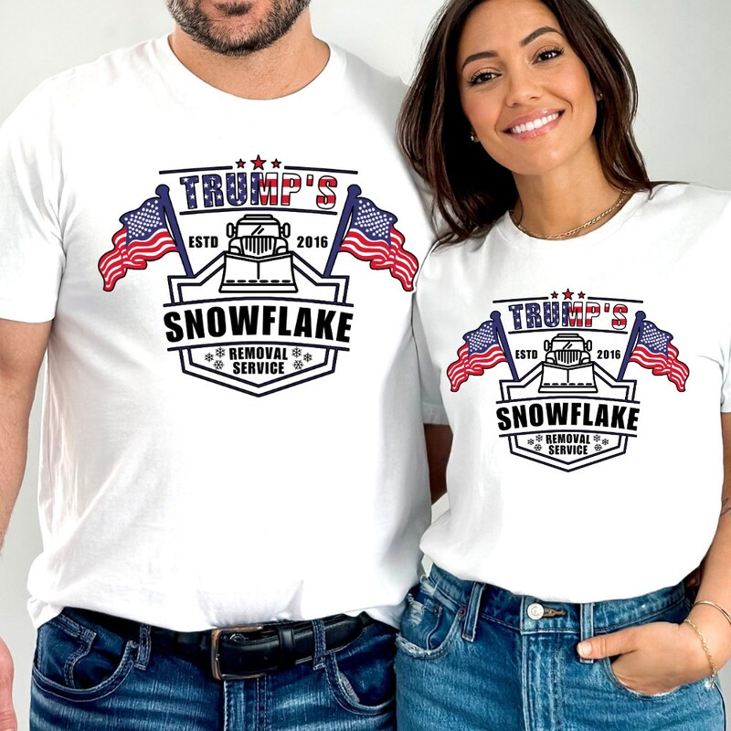 Trump Snowflake Tshirt - Etsy