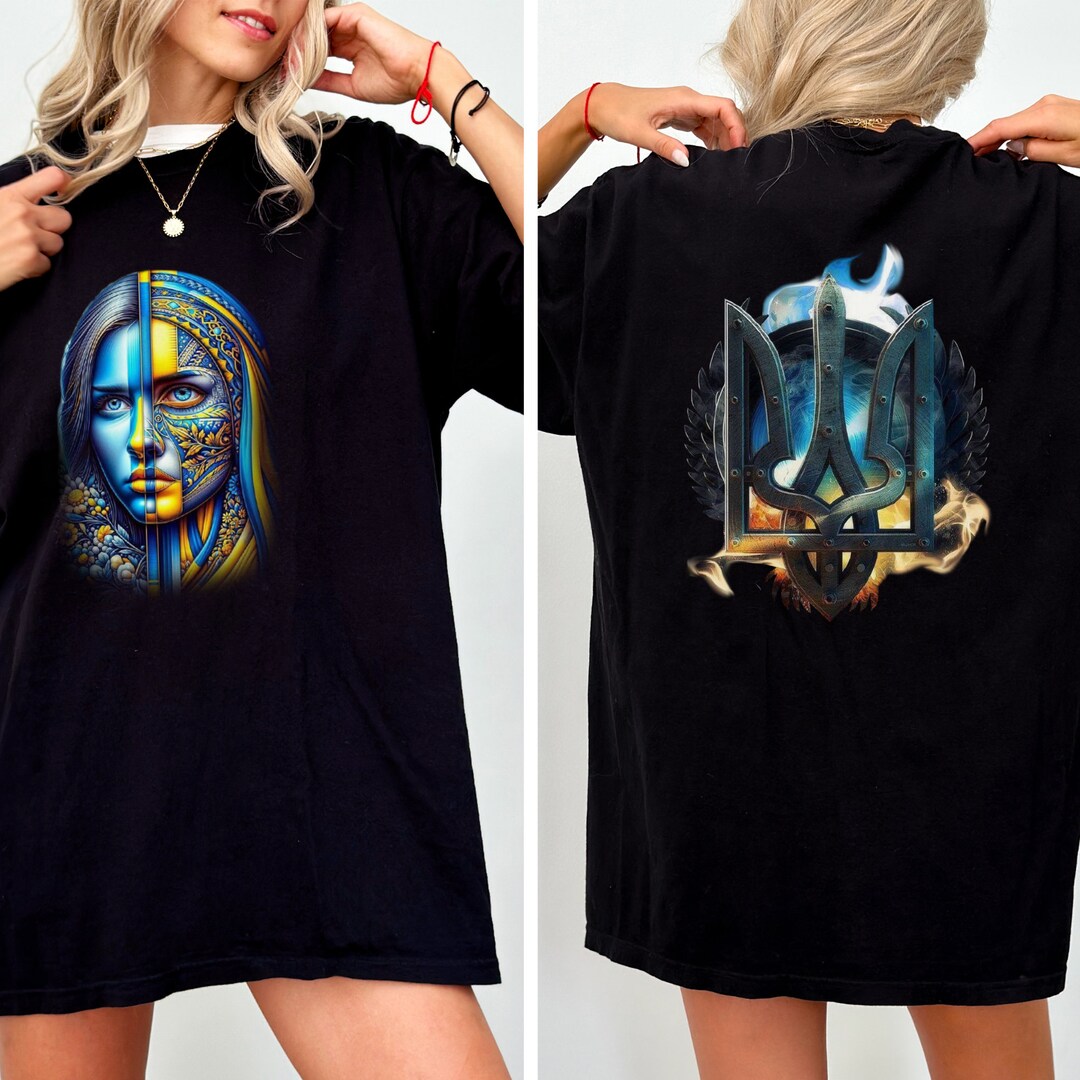 Ukraine Comfort Colors Shirt for Women, Ukraine Shirt, Stand With ...