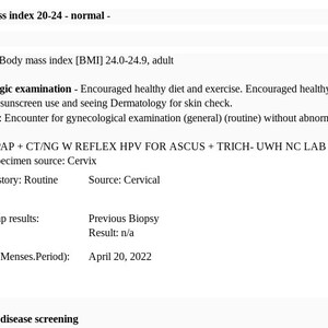 SOAP Note FNP School 28 Yo Well Woman With Ros/obj./assessment & Plan W ...