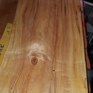 Maple Live Edge Bench - Etsy