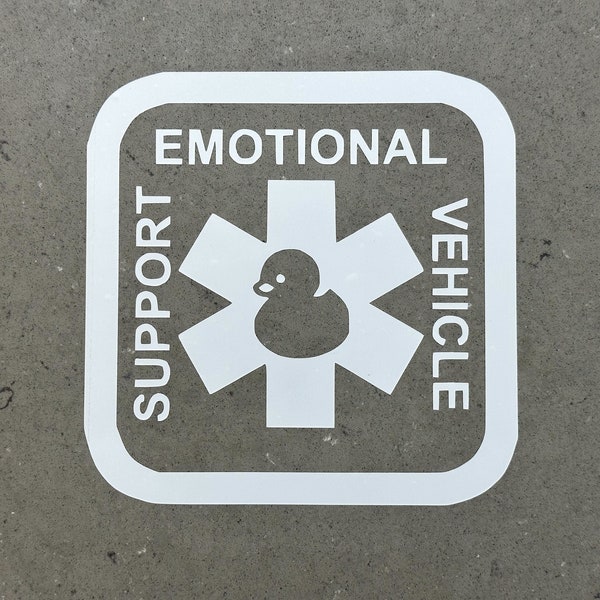 Emotional Support Vehicle - Etsy