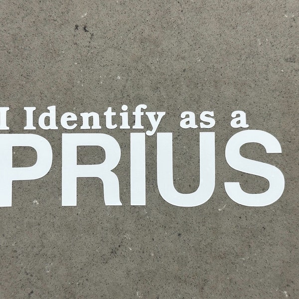 I Identify as a Jeep Sticker - Etsy