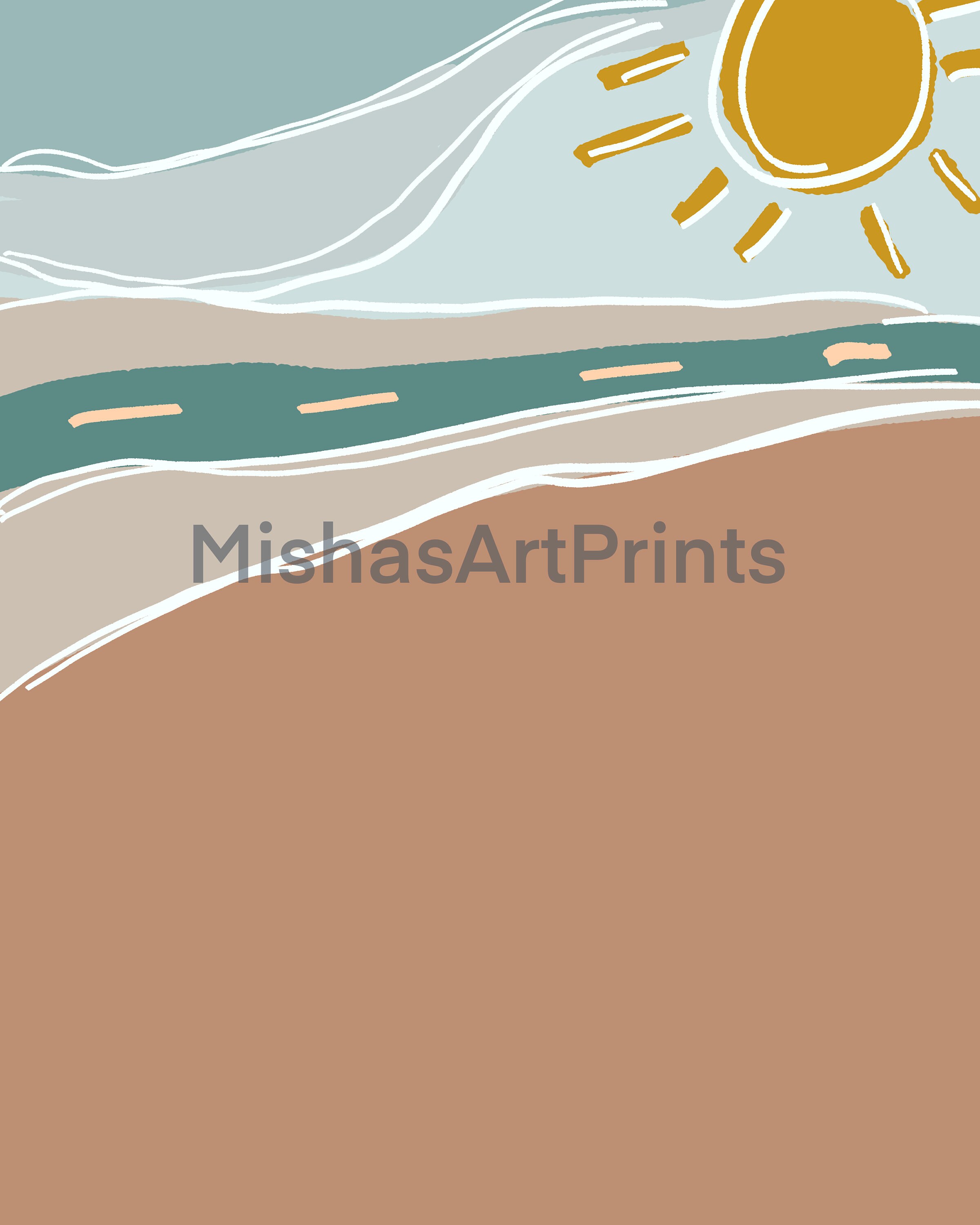 Printable BOHO Landscape Designs - Etsy