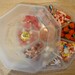 Pick N Mix Platter 9 Sections With Lid 1.2kg of Sweets Candy Birhday ...