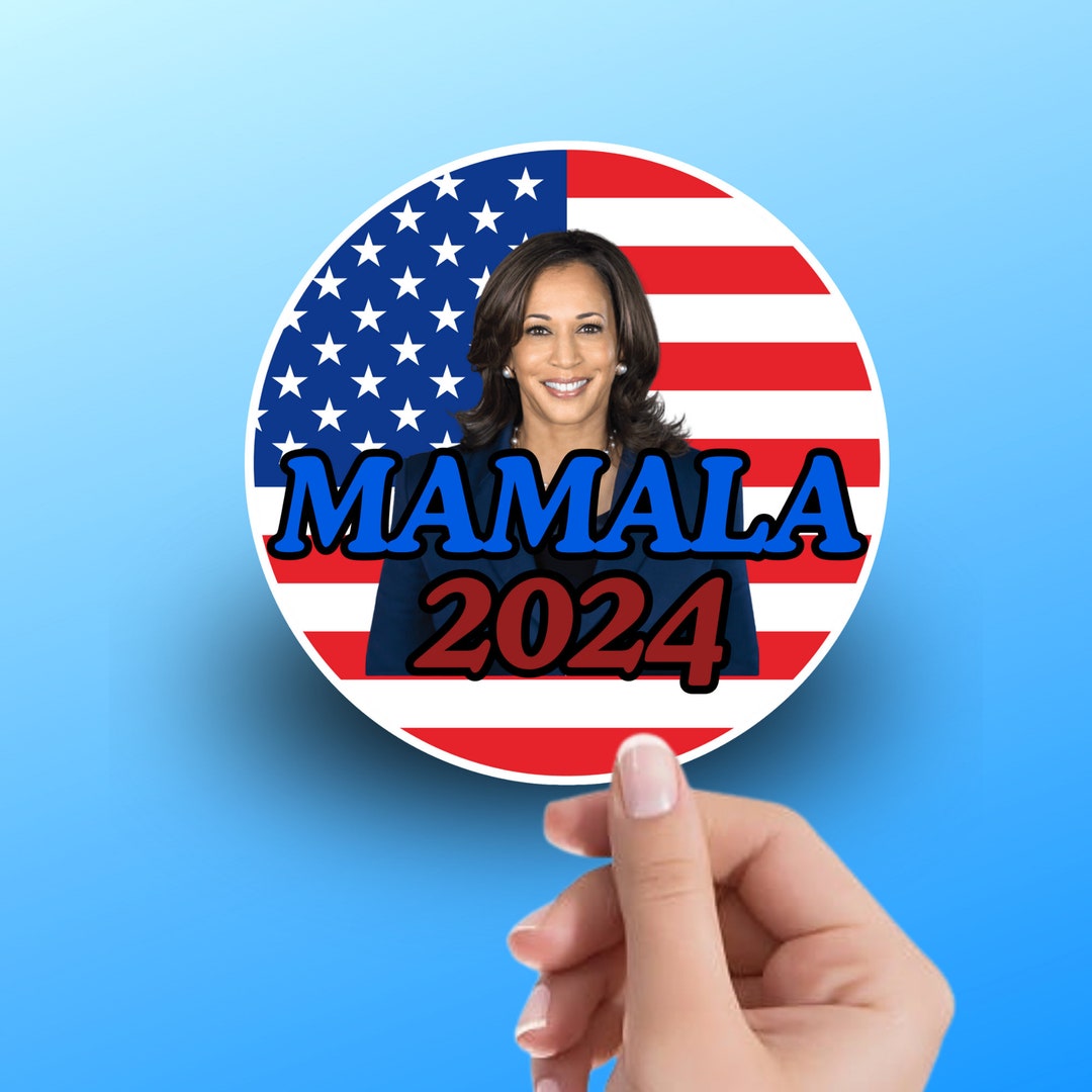 Harris 2024 Sticker Kamala Harris Mamala Kamala Harris Bumper Sticker ...