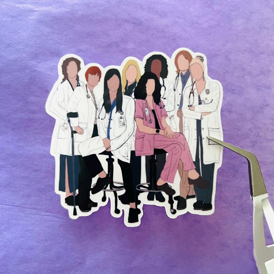Women of ER | ER | Tv Show Stickers | Laptop Stickers | ER Stickers ...