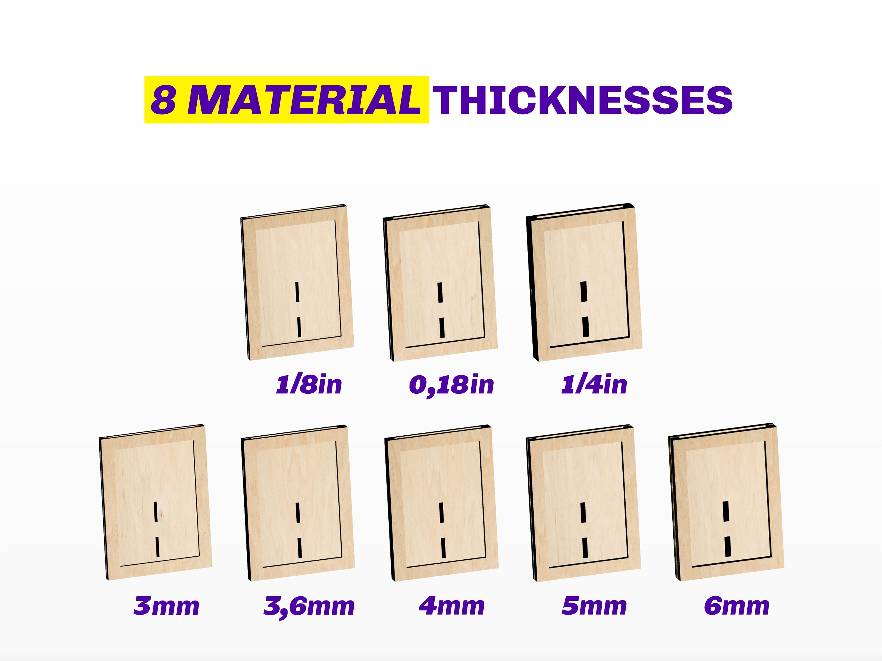 4x6 Picture Frame Laser Cut File - Photo Frame SVG for Glowforge and ...