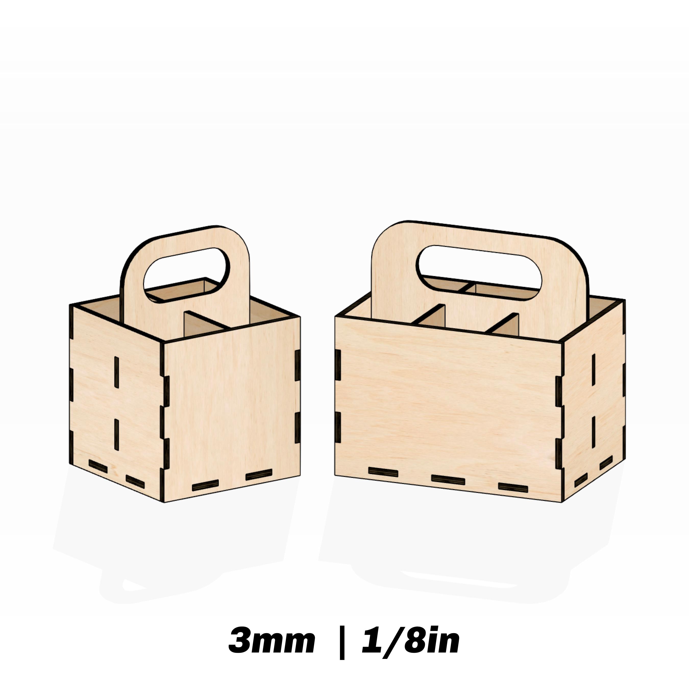 Laser Cut Beer Holder SVG File | Beer Caddy SVG Template - Etsy