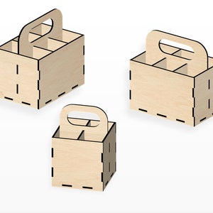 Beer Caddy Laser Cut Files - Beer Caddy SVG Plans Template - Beer ...