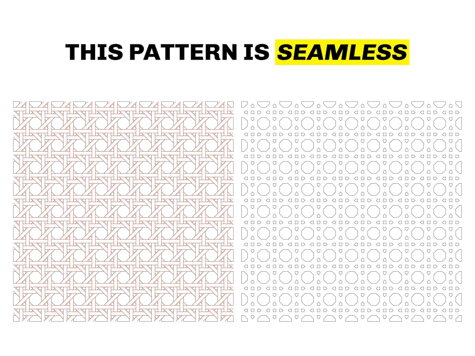 Rattan Pattern SVG - Rattan Laser Cut File for Glowforge Files SVG ...