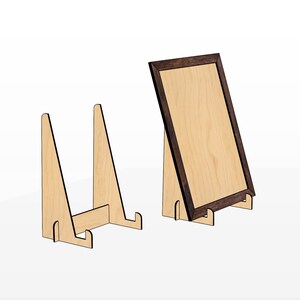 Easel Display Stand Laser Cut Files - Picture Frame Holder or Book ...