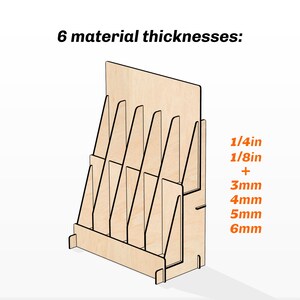 Bookmark Display Stand SVG Laser File - Bookmark Storage Svg - Bookmark ...