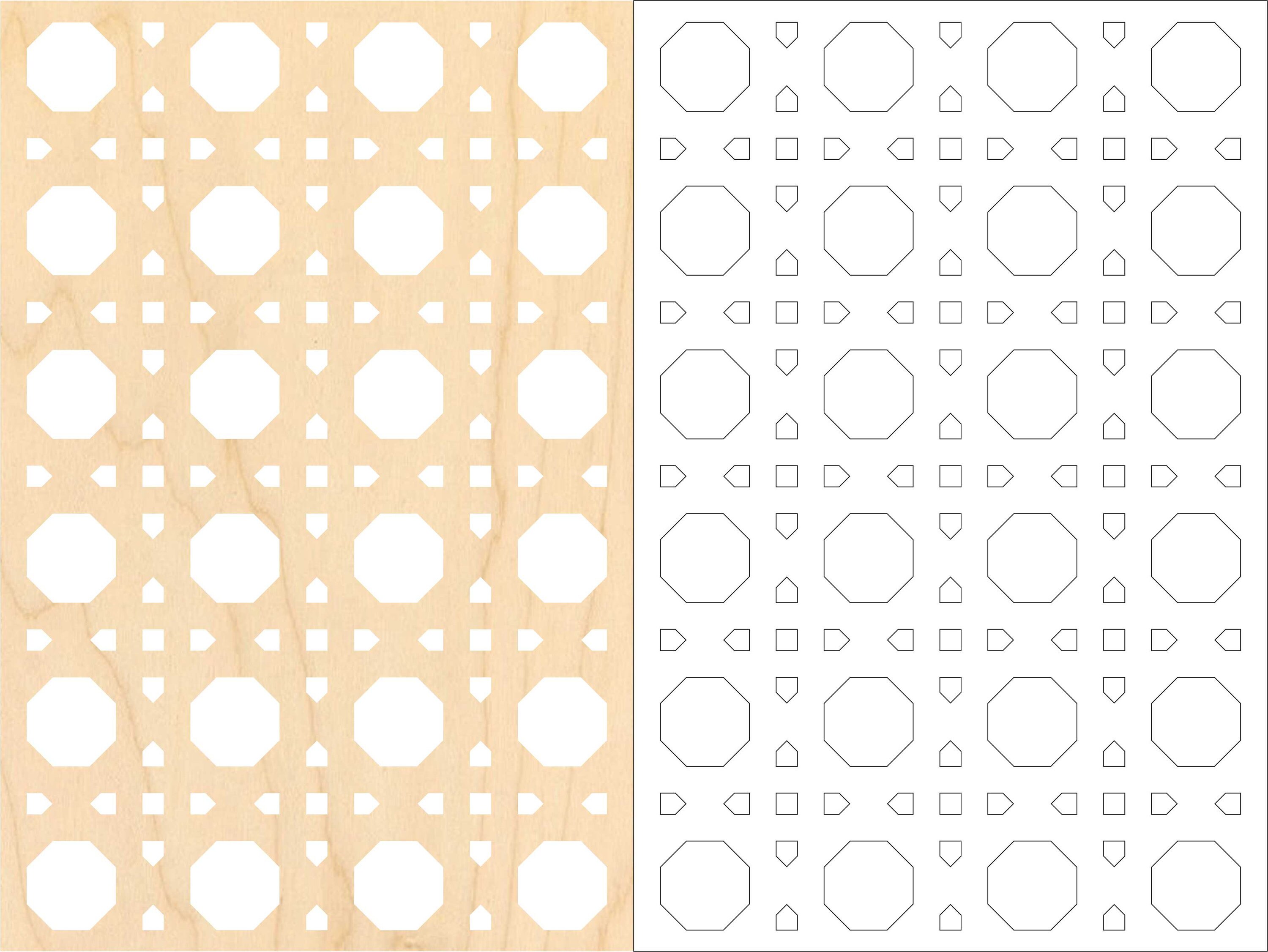 Rattan Pattern SVG Rattan Laser Cut File for Glowforge Files - Etsy Canada