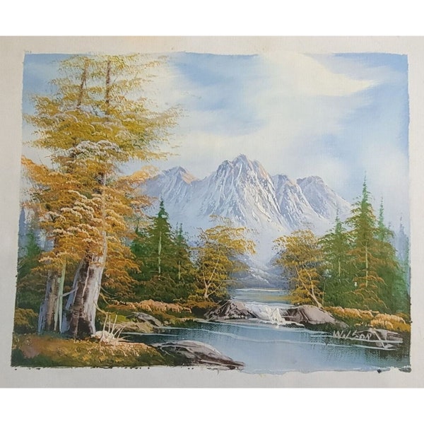 Wilson Oil Painting - Etsy