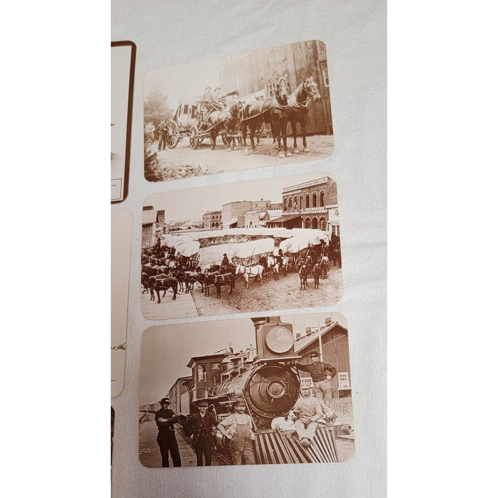 11 Vintage Old West Postcards Buffalo Bill Annie Oakley Wyatt Earp Gene ...
