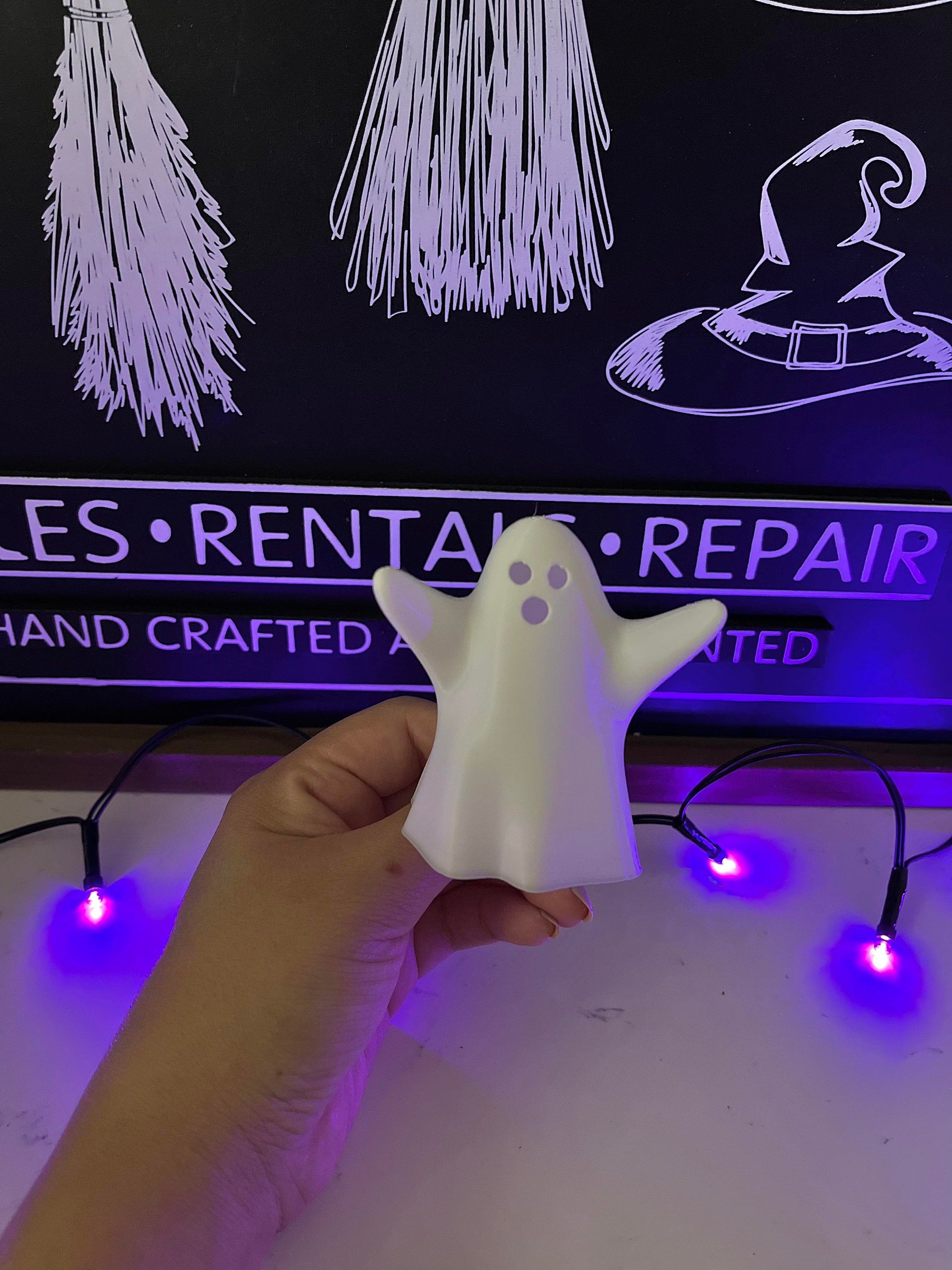 3D Printed Ghost, Tealight Ghost, Halloween Decor, Halloween Gift ...