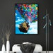 Up Cartoon Canvas Poster 24-36, Art Work Decoration for Baby Shower ...