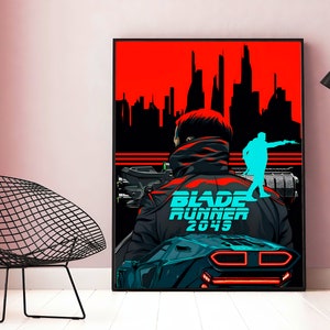 Blade Runner 2049 Movie Poster, Natural Canvas Fan Art Print, Unique ...