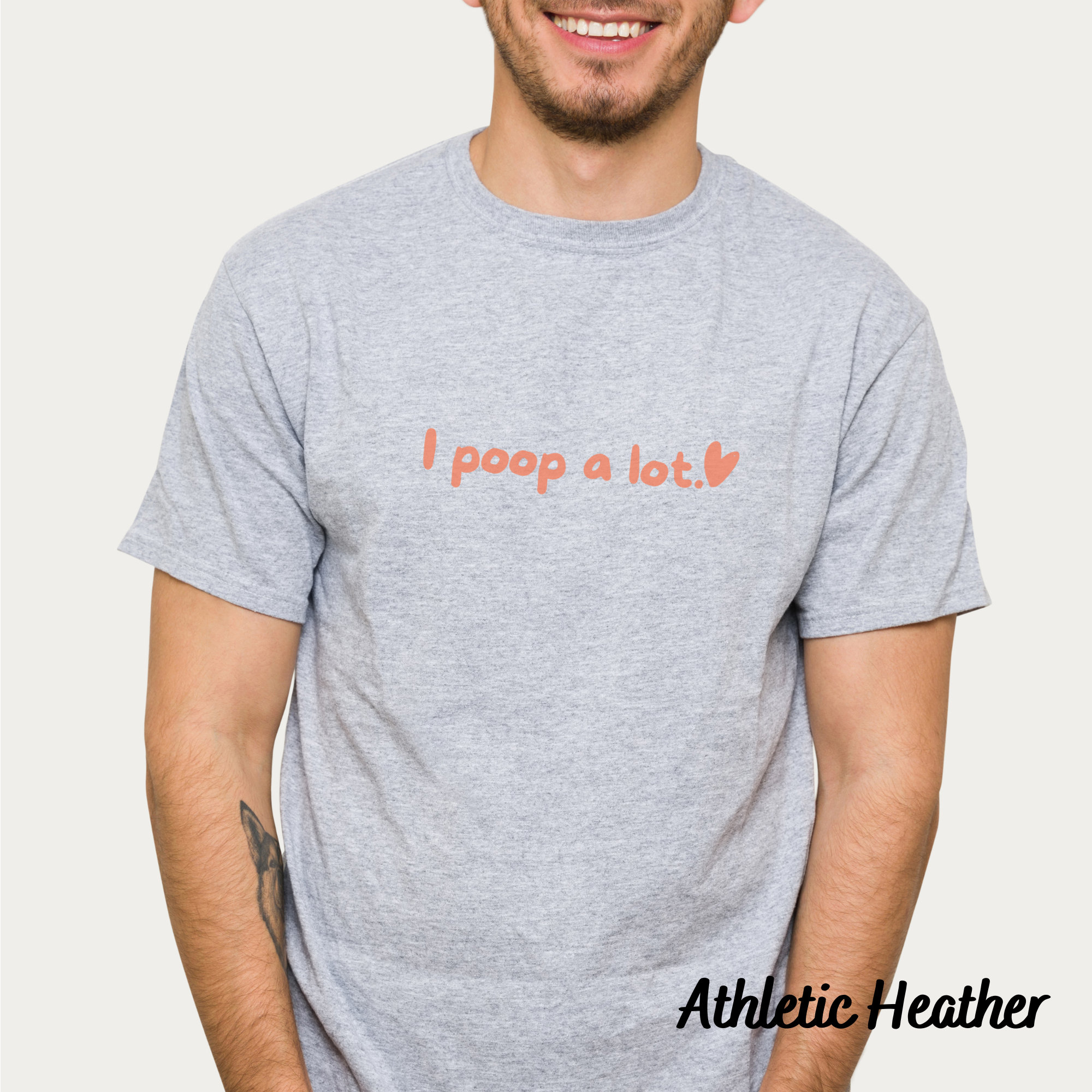 I Poop a Lot Tee Funny Toilet Shirt Food Sensitivity Tee Crohn's IBS ...