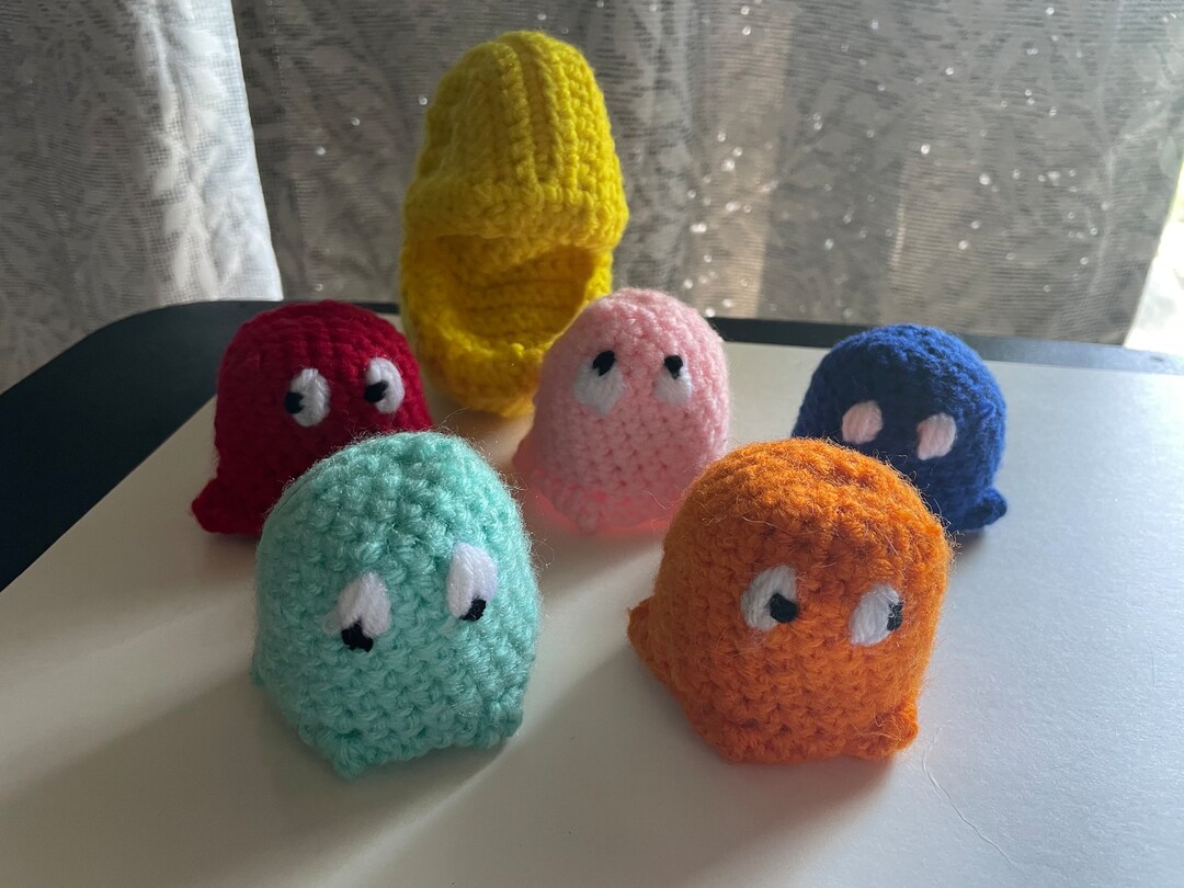 Pac-man and Mini Ghosts Cat Toys - Etsy