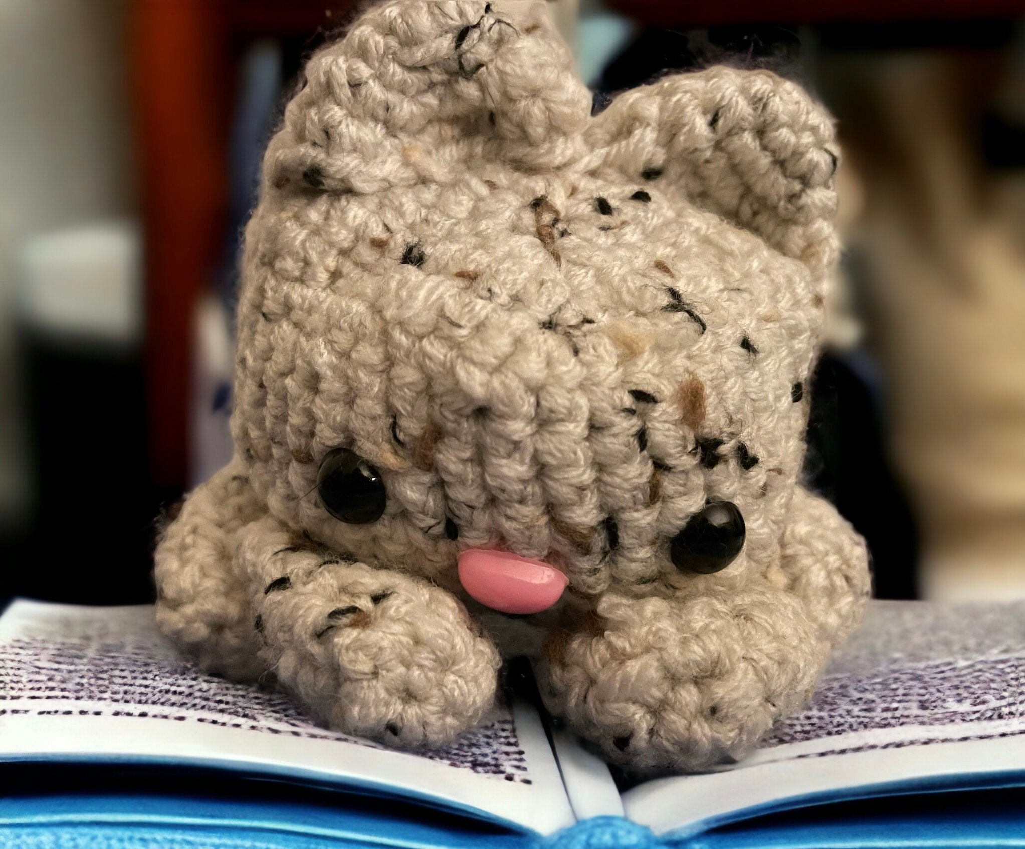 Crochet Kitty box Cat Handmade Made to Order Made by Samsandgrams - Etsy