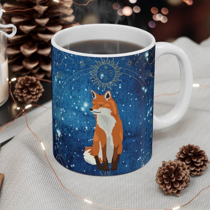 Fox Tea Cup - Etsy