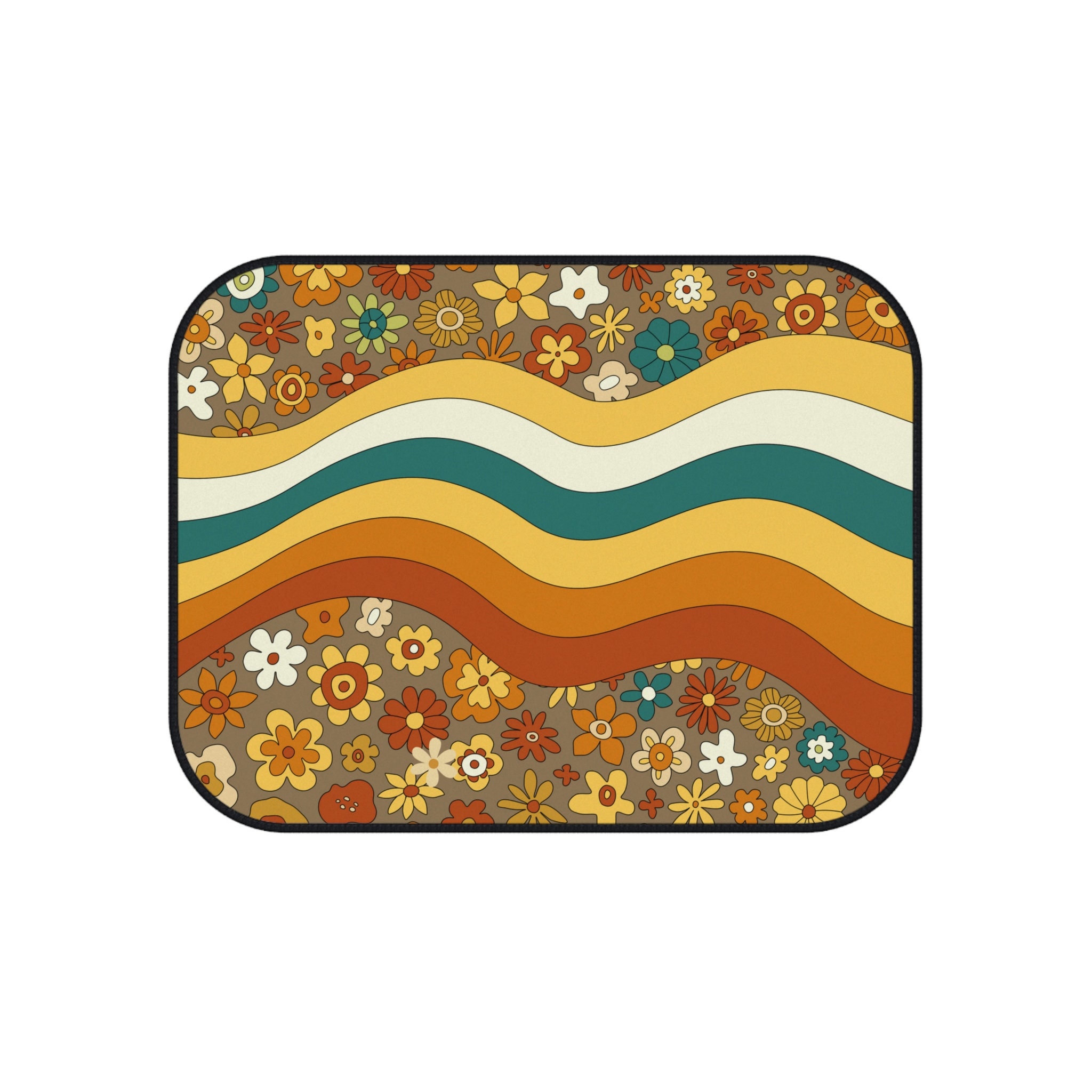 70s Retro Car Mats,groovy Retro Floormats, Retro Floor Mats for Car ...